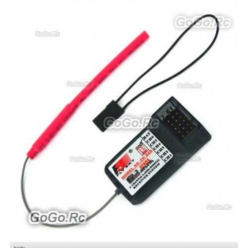 FlySky FS-R6B FS R6B 2.4G 6CH 5V Receiver For RC Transmitter CT6B 9CH ...